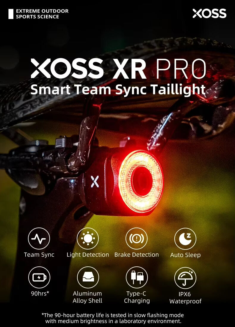 XOSS XR PRO Cycling Taillight | Lights & Batteries | Bike Hub