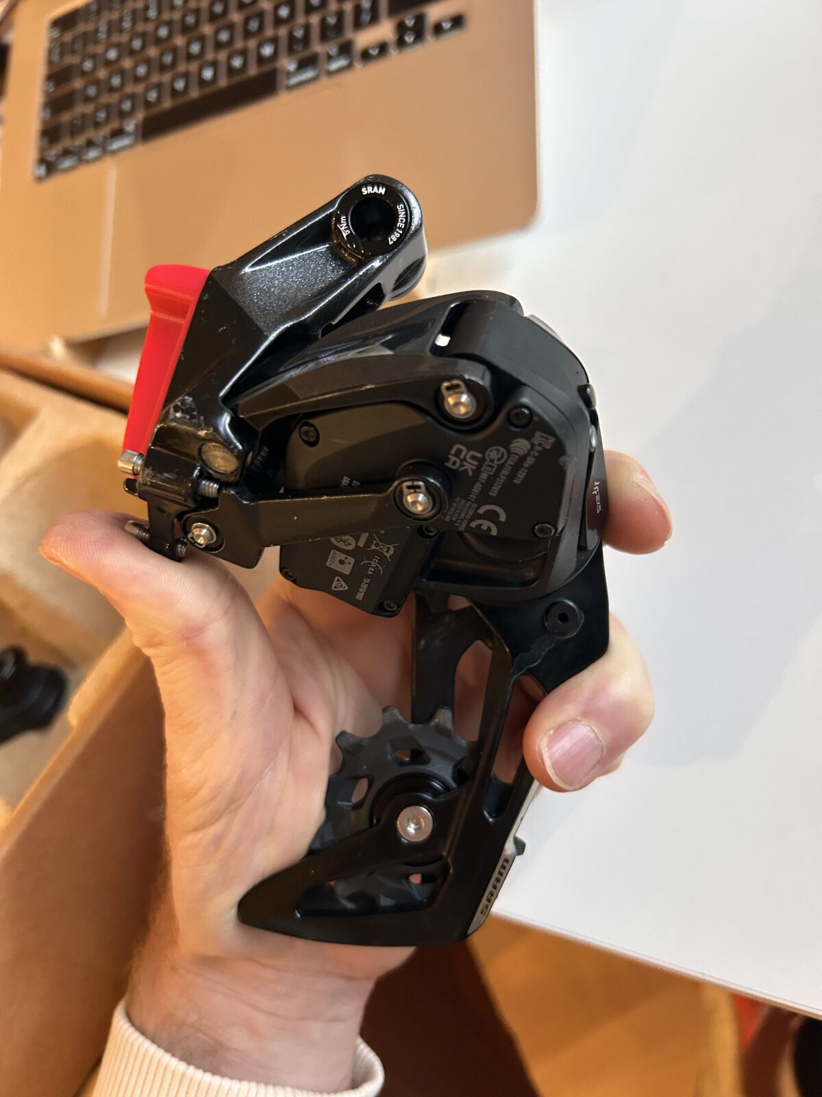 SRAM XPLR Force AXS V2 12spd Rear Derailleur | Rear Derailleurs | Bike Hub