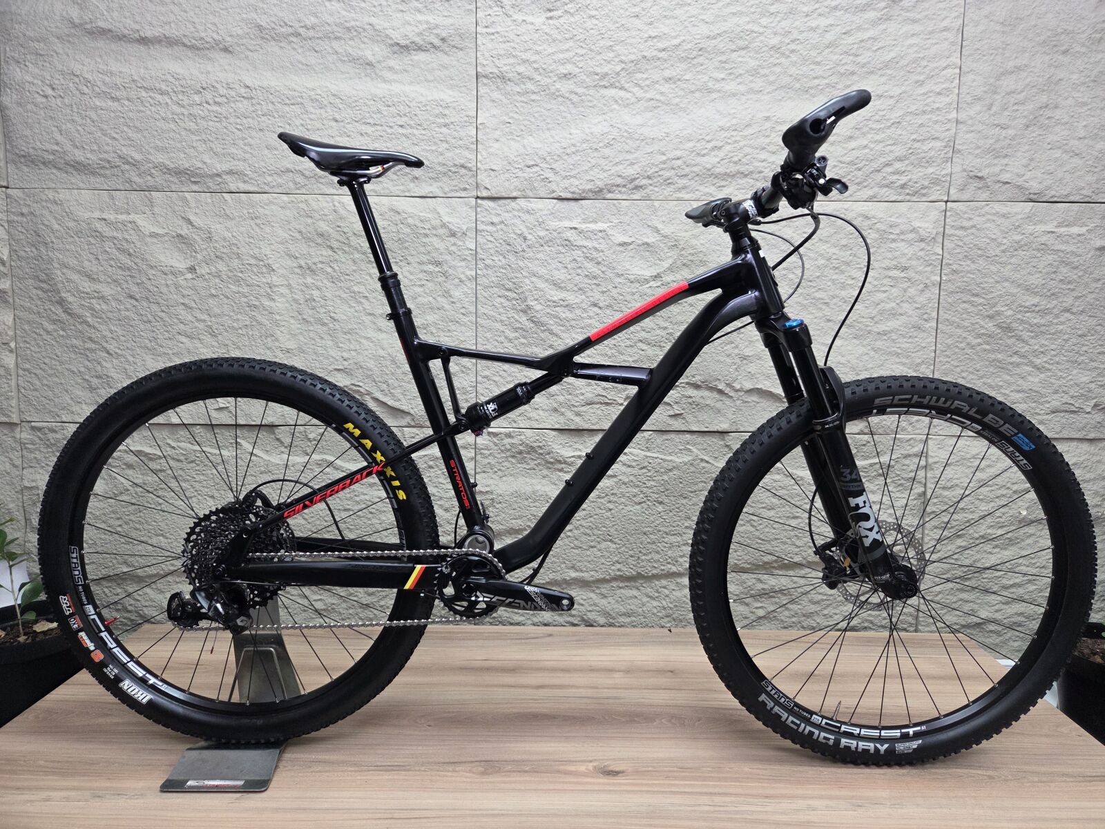 SILVERBACK STRATOS (XL) **GX12SPD-FOX** | Dual Suspension Mountain ...