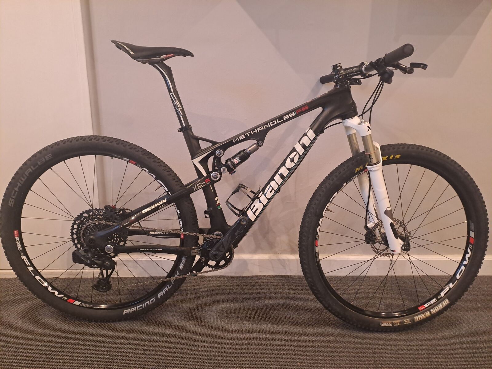Bianchi Methanol 29 er AXR | Dual Suspension Mountain Bikes | Bike Hub