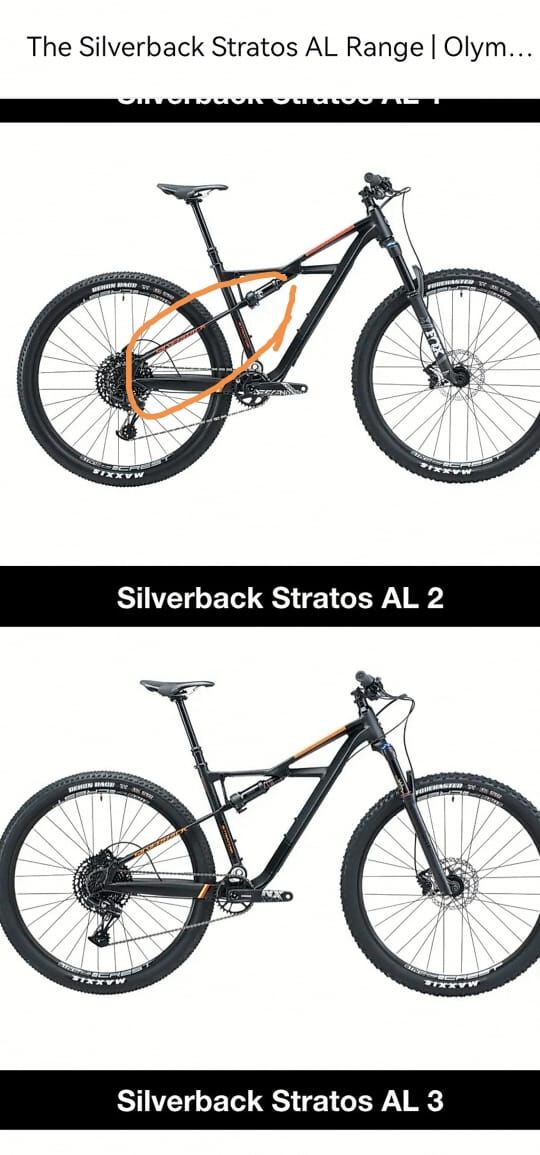 Silverback stratos al seat stay WANTED | Dual Suspension Mountain Bike ...
