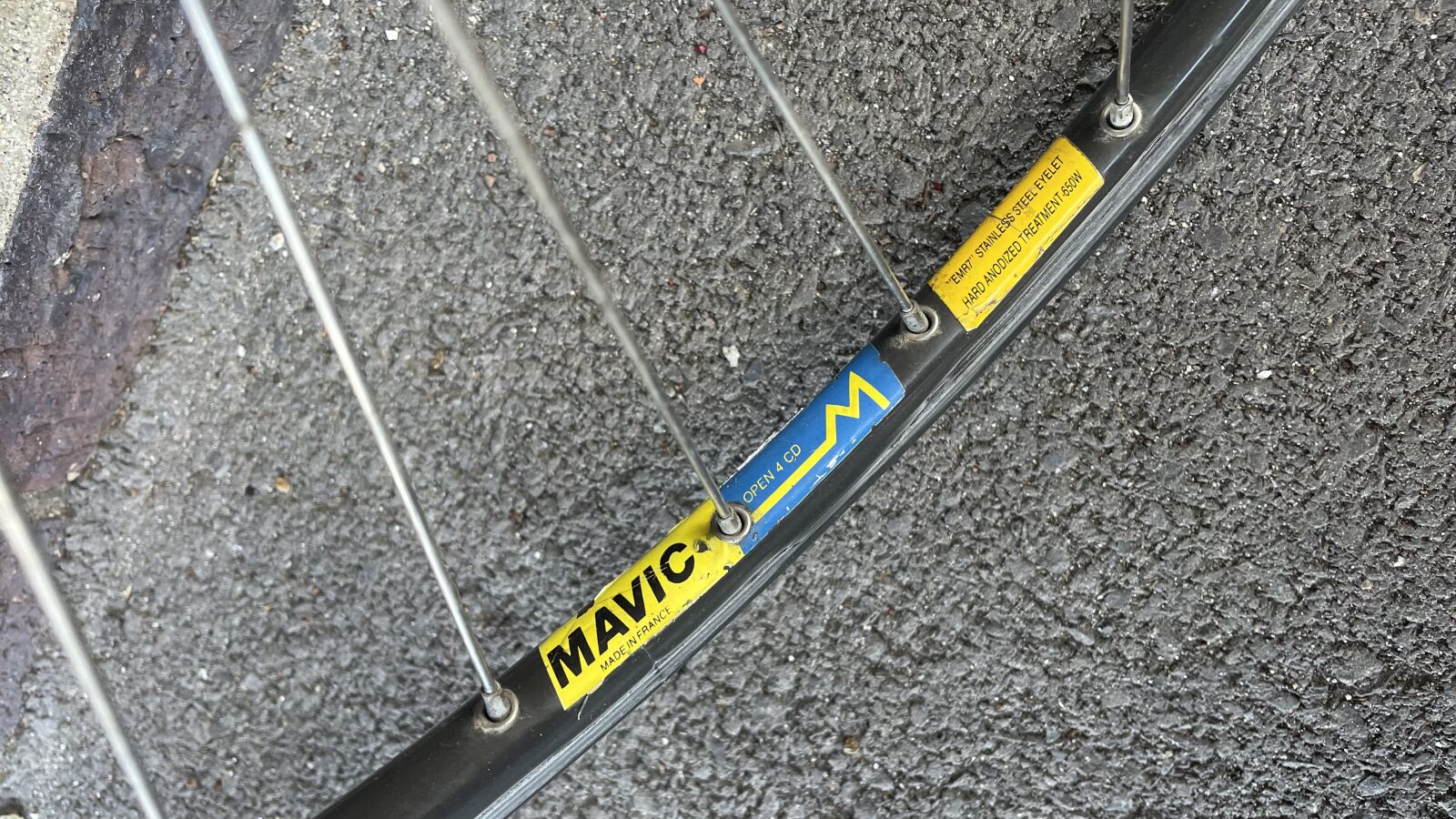 Mavic Open 4CD wheelset | Vintage Components | Bike Hub