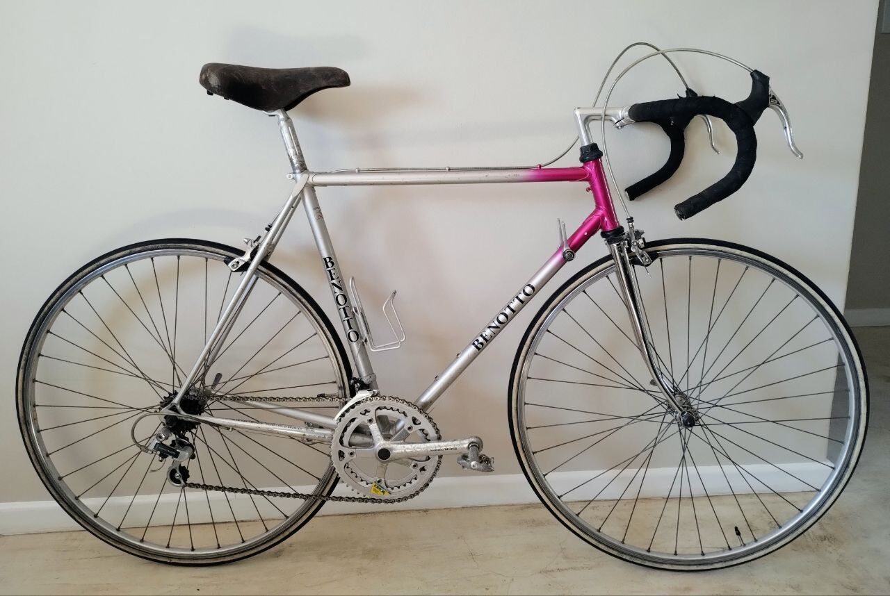 Vintage Benotto 105 groupset steel frame (medium) | Vintage Bikes ...