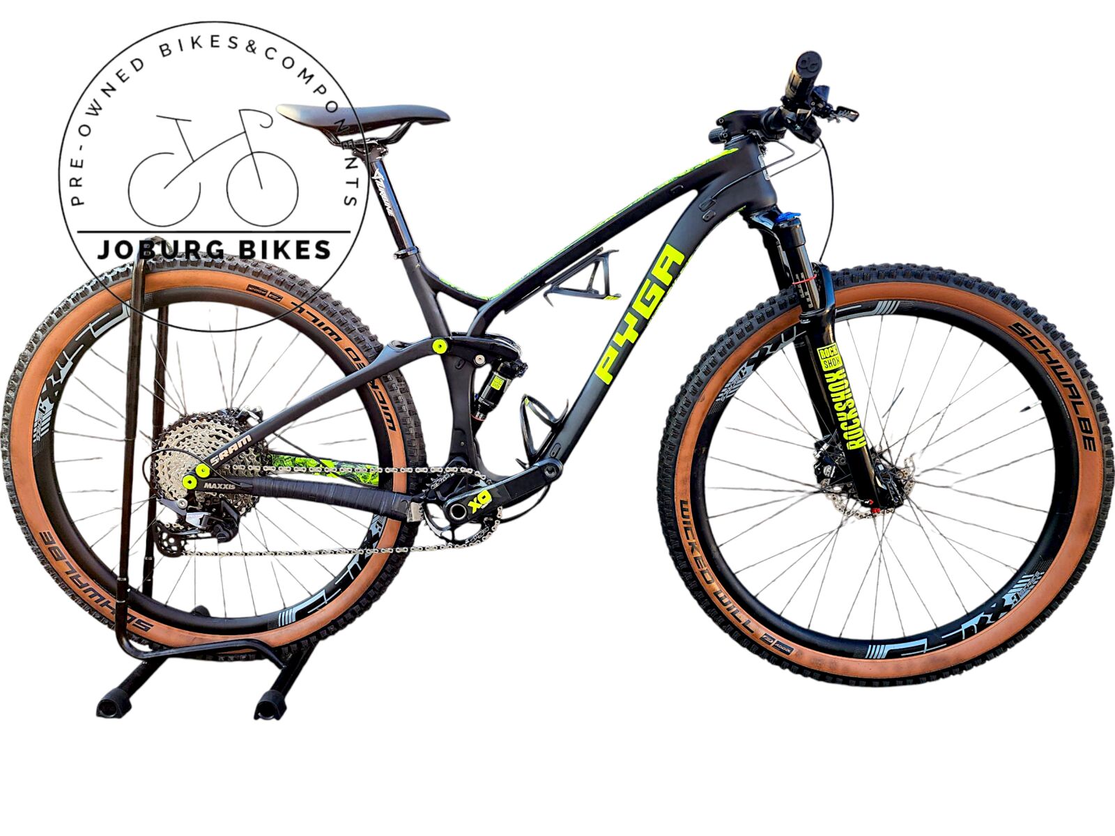 Pyga Stage Carbon Dual MTB (M) | Dual Suspension Mountain Bikes | Bike Hub
