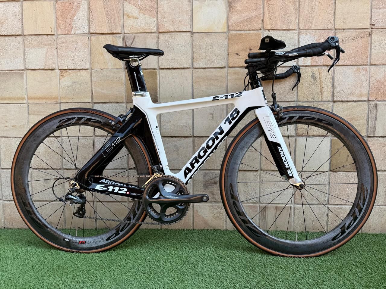 Argon 18 E-112 TT Bike White SML | Triathlon & Time Trial Bikes | Bike Hub