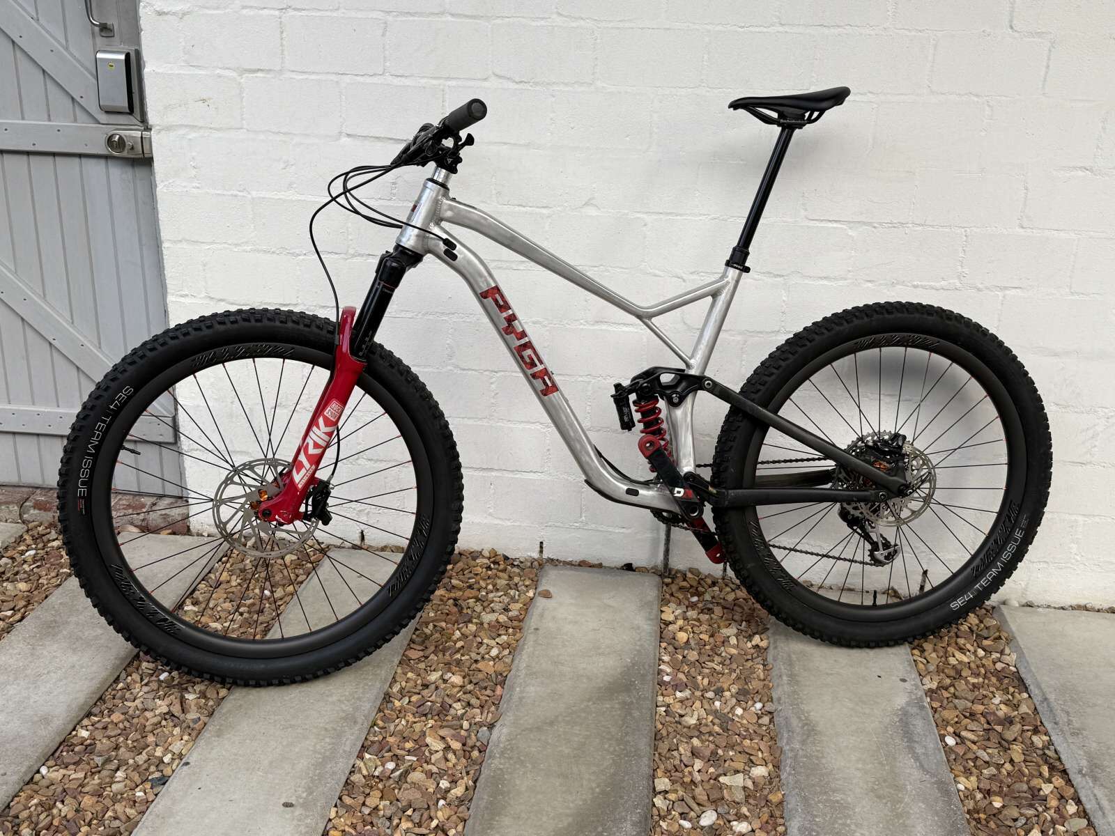 Pyga Slakline frameset, XL, coil shock upgrade | Dual Suspension ...