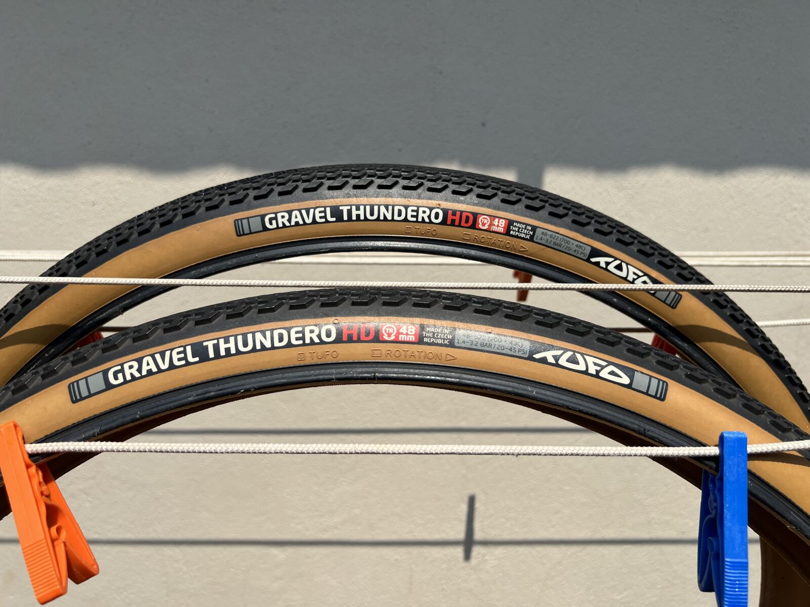 Tufo Gravel Thundero HD 48mm Set | Gravel Bike Tyres | Bike Hub