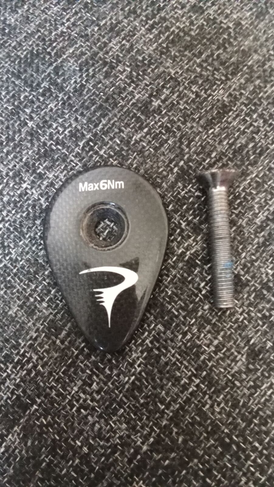 Pinarello talon top cap with sunken bolt. | Handlebars | Bike Hub