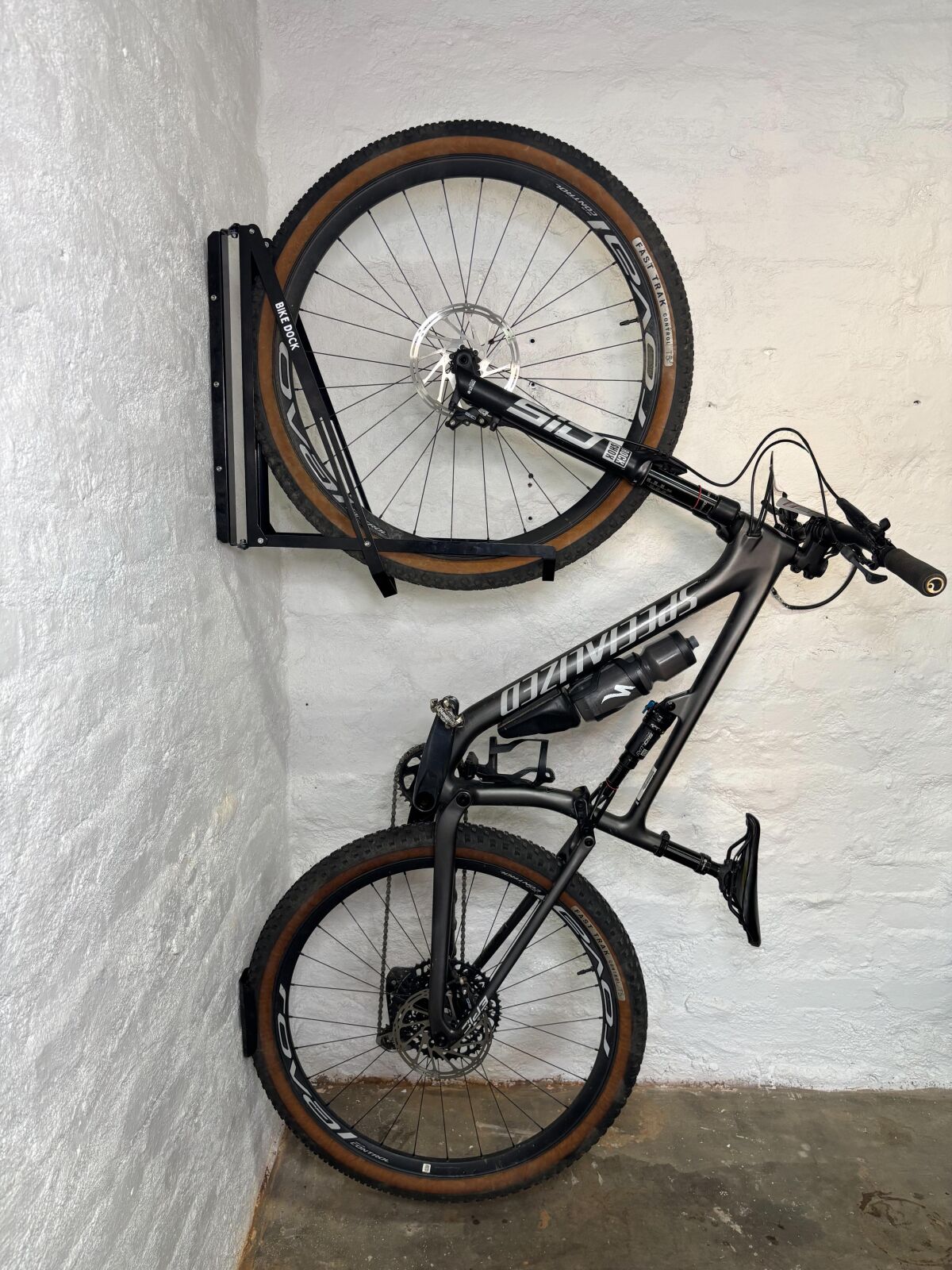 Bike Dock Easy roll-on storage for your bicycle. | Bike Racks | Bike Hub