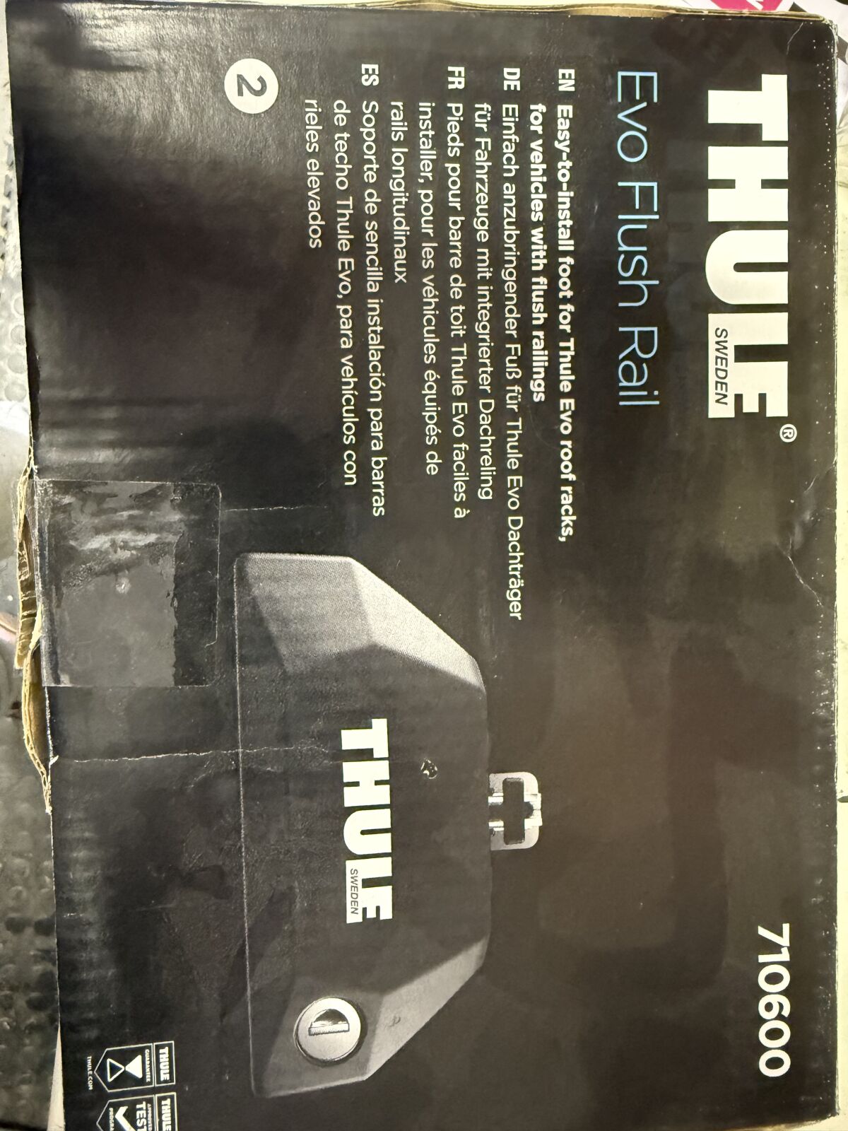 Thule 710600 foot pack kit for fortuner | Bike Racks | Bike Hub
