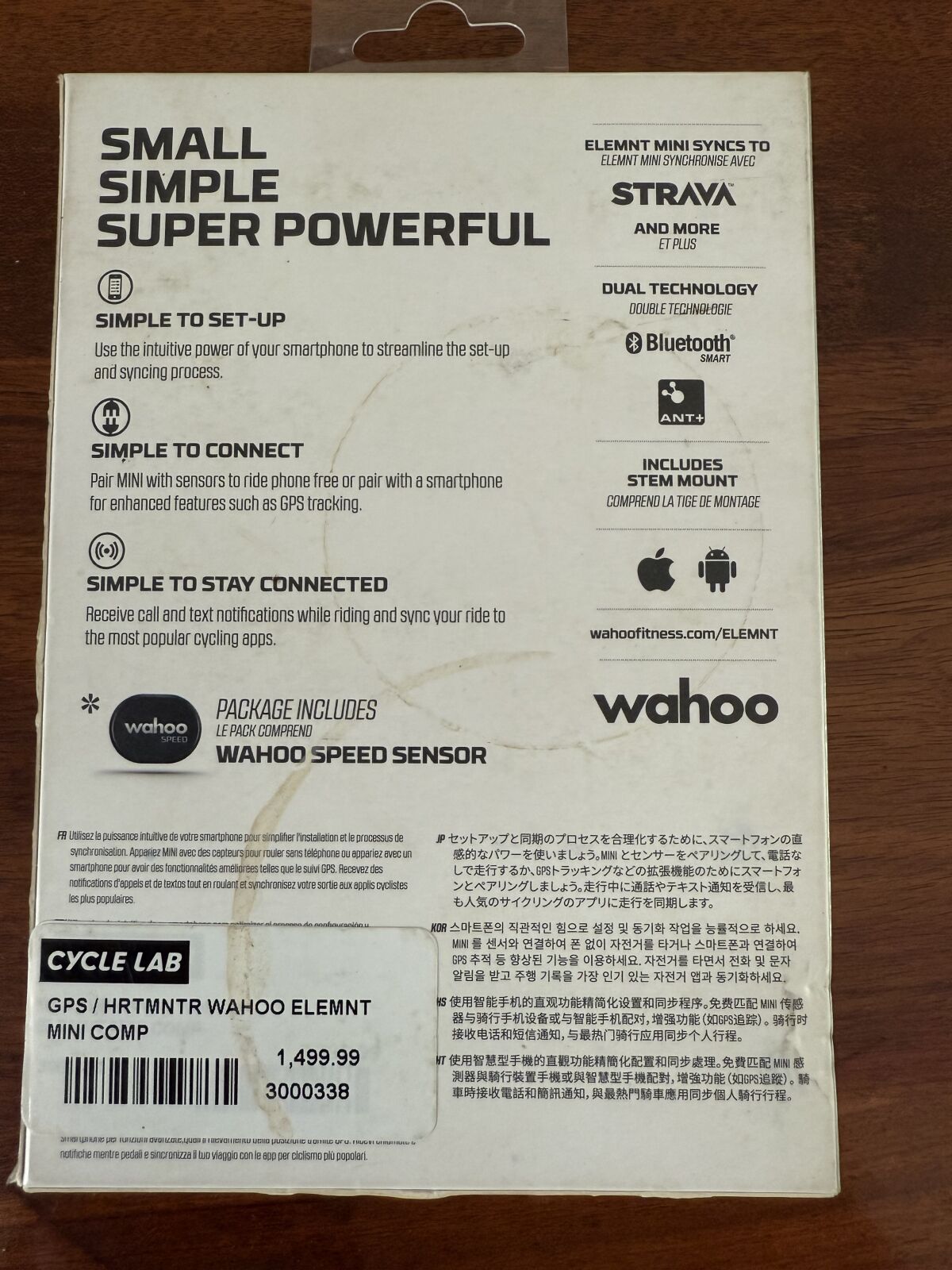 Wahoo Element mini computer | Computers & GPS | Bike Hub