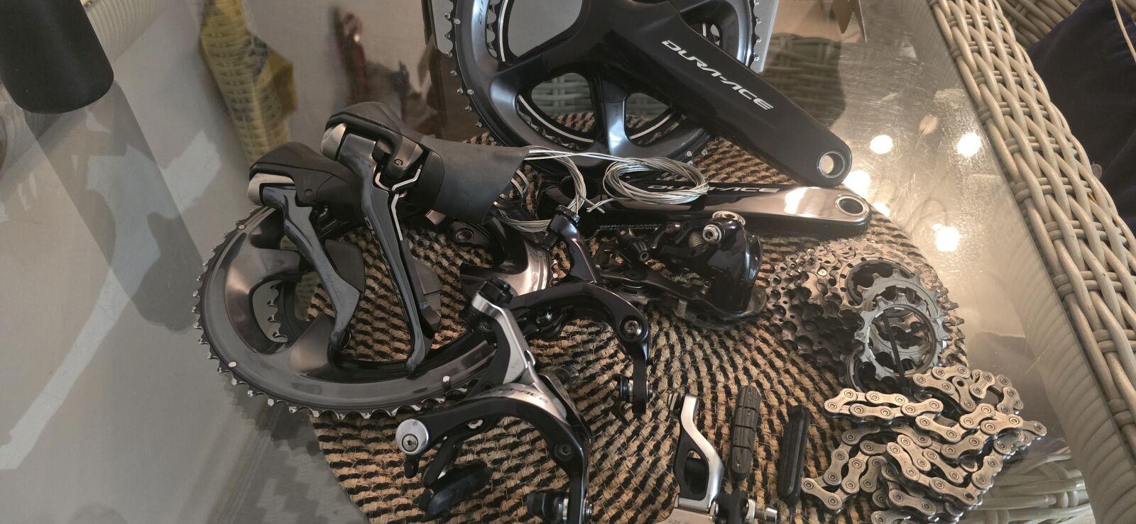 Shimano Dura-ace 9100/9000 11 speed groupset | Complete Groupsets ...