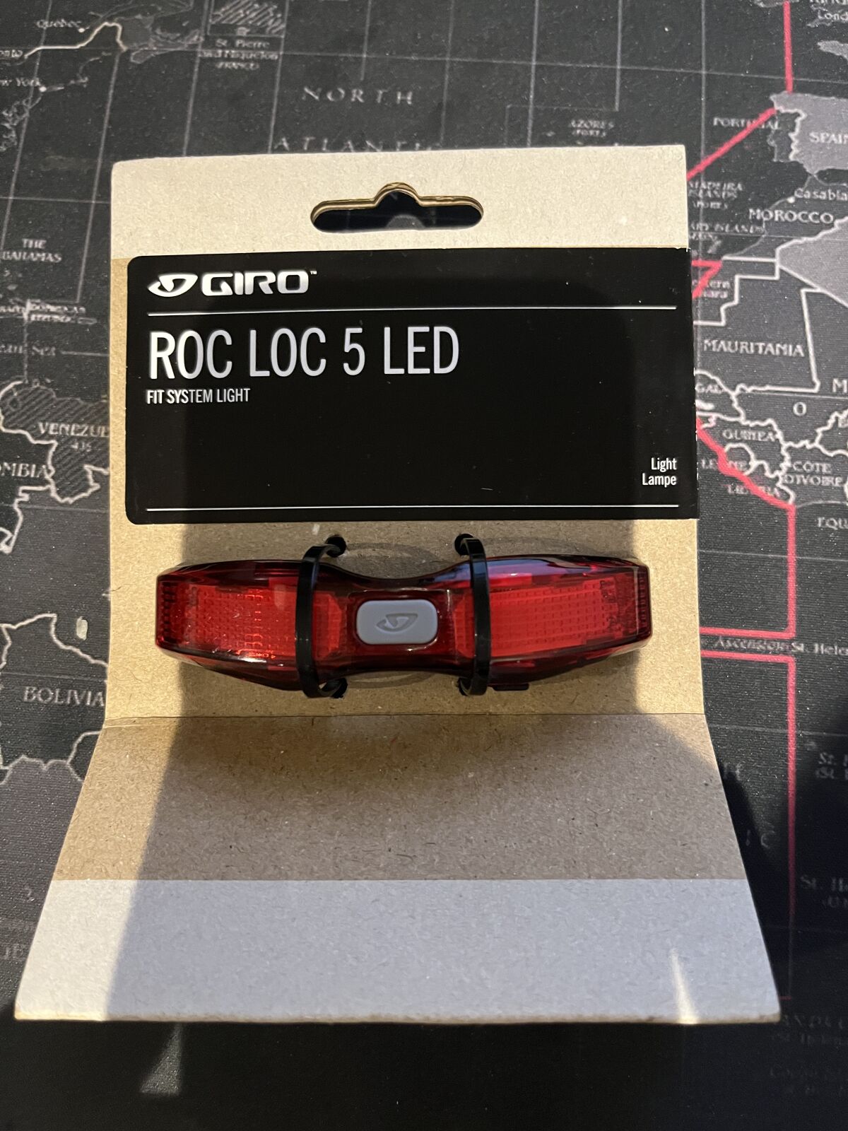 Giro ROC LOC 5 LED light | Lights & Batteries | Bike Hub
