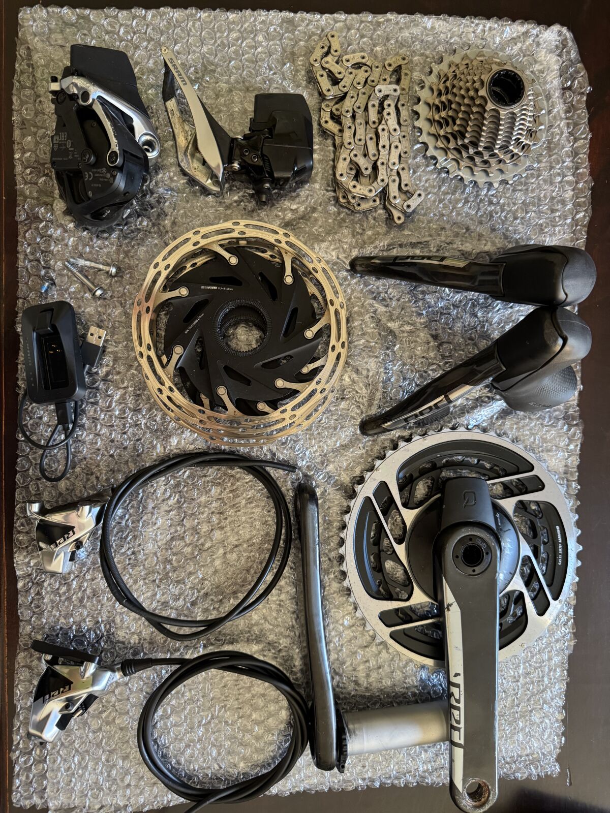 SRAM Red AXS 2x12 With Power Groupset | Complete Groupsets | Bike Hub