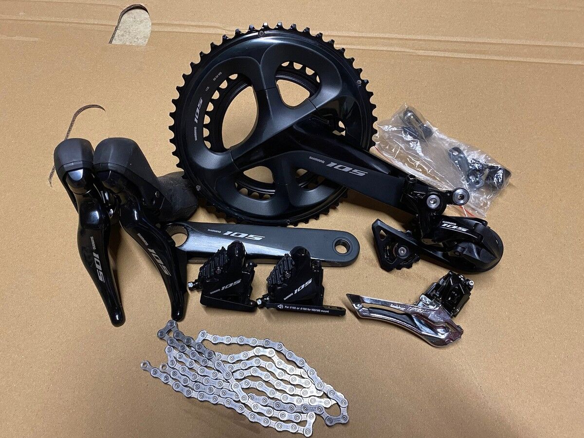 Shimano 105 disk disc groupset | Complete Groupsets | Bike Hub