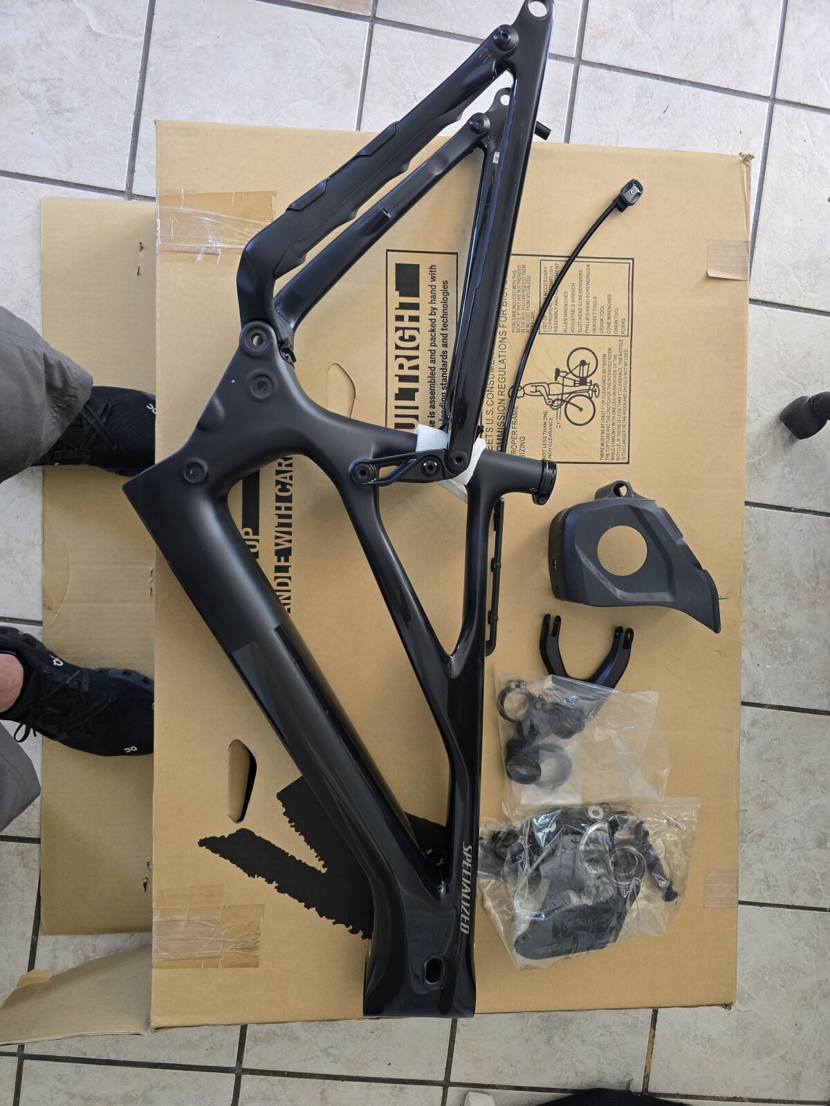 E-Bike Frame - Specialized Turbo Levo Expert S4 | E-bike Frames & Parts ...
