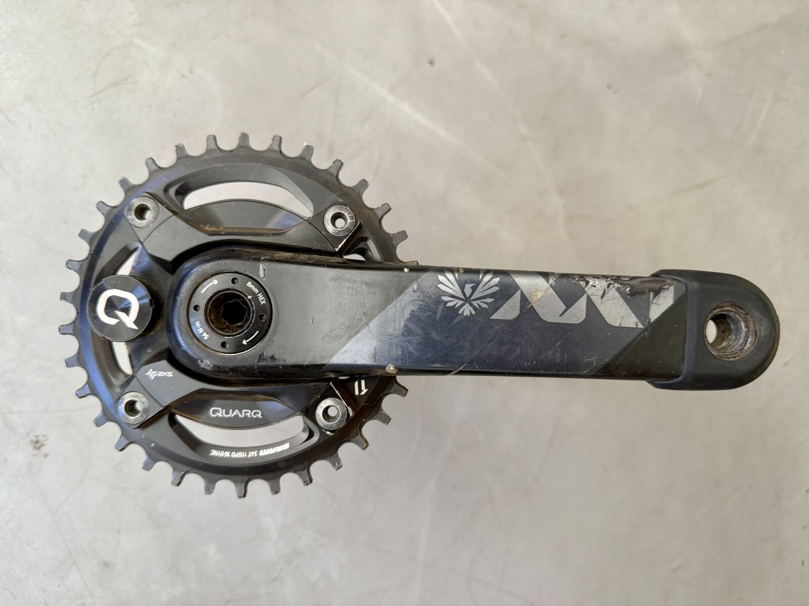 SRAM XX1 Carbon Quarq Crankset | Power Meters | Bike Hub