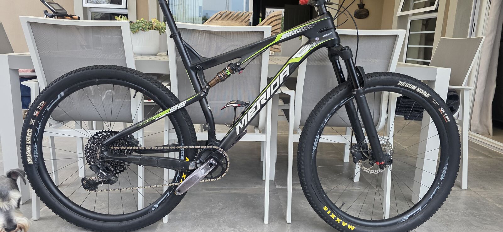 Clean!_Merida 96 Team Carbon - 1x12GX/CSixx wheels | Dual Suspension ...