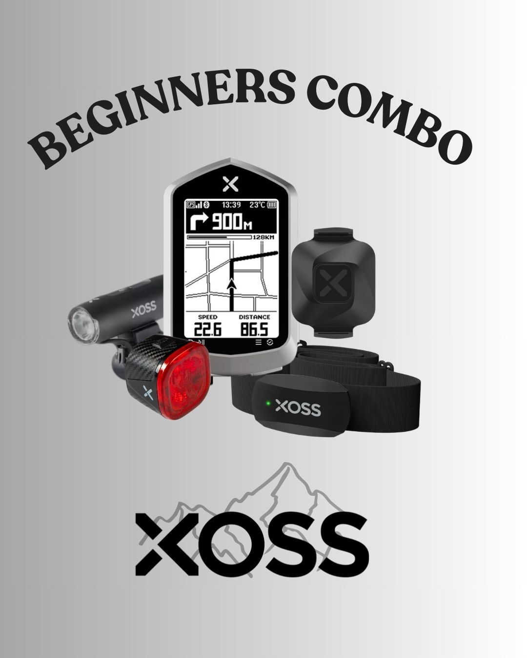 XOSS Beginners combo | Computers & GPS | Bike Hub