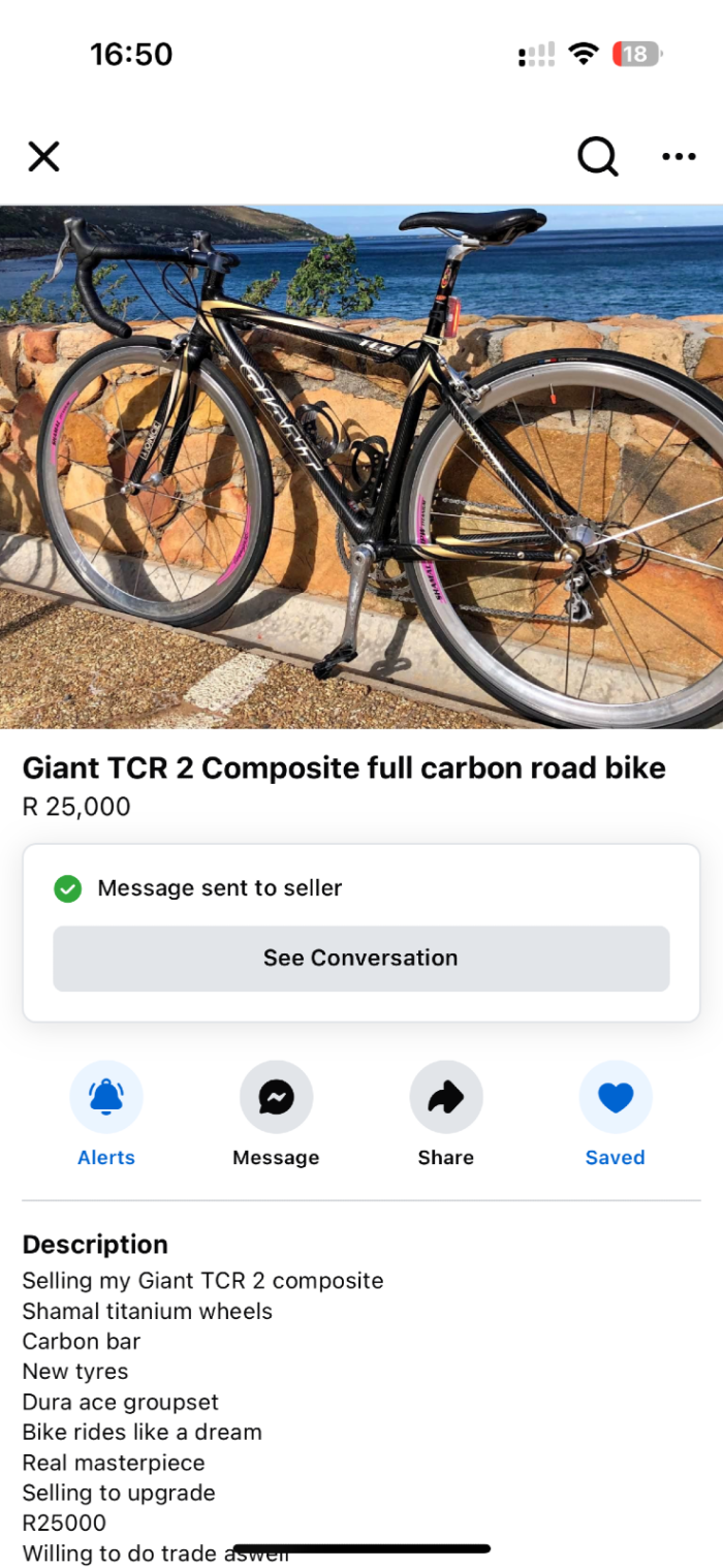 Stolen: Giant TCR 2 Team Once | Bike Hub